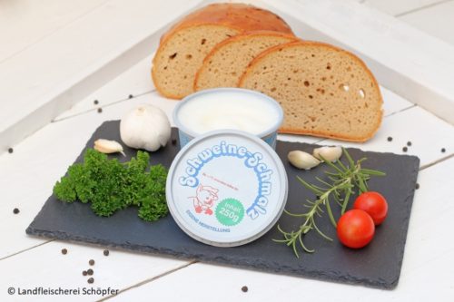 Schweineschmalz - Landfleischerei Schöpfer